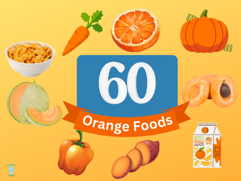 60 Naturally Orange Food List Ideas You Will Love - Handmade Healthy