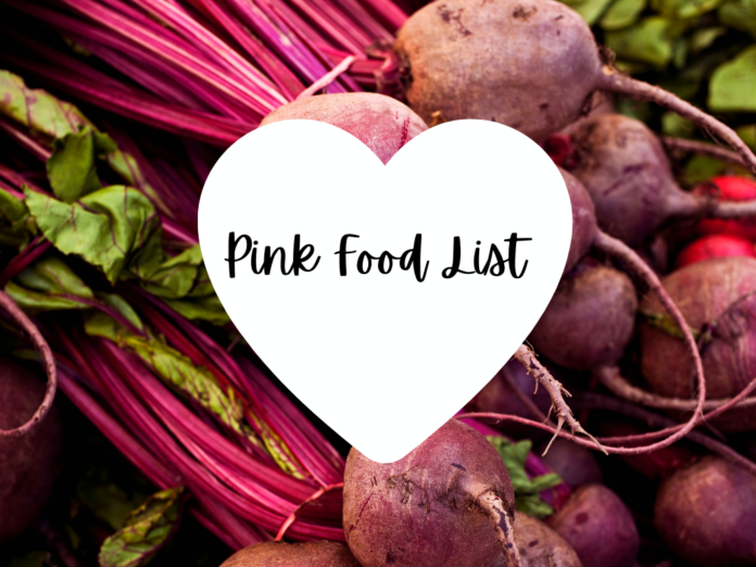 65 Complete Pink Food List to Know Savory to Sweet - Handmade Healthy