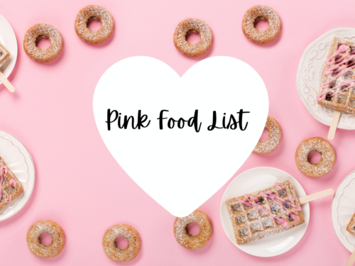 65 Complete Pink Food List to Know Savory to Sweet - Handmade Healthy