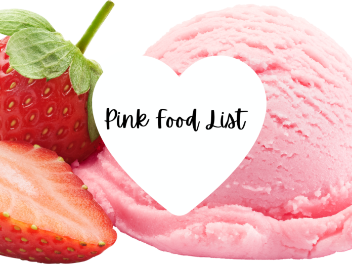 65 Complete Pink Food List to Know Savory to Sweet - Handmade Healthy