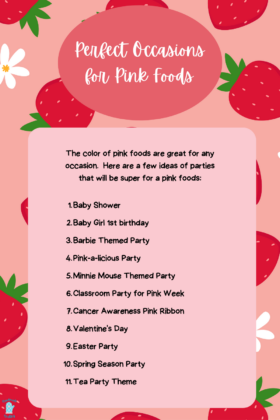 65 Complete Pink Food List to Know Savory to Sweet - Handmade Healthy