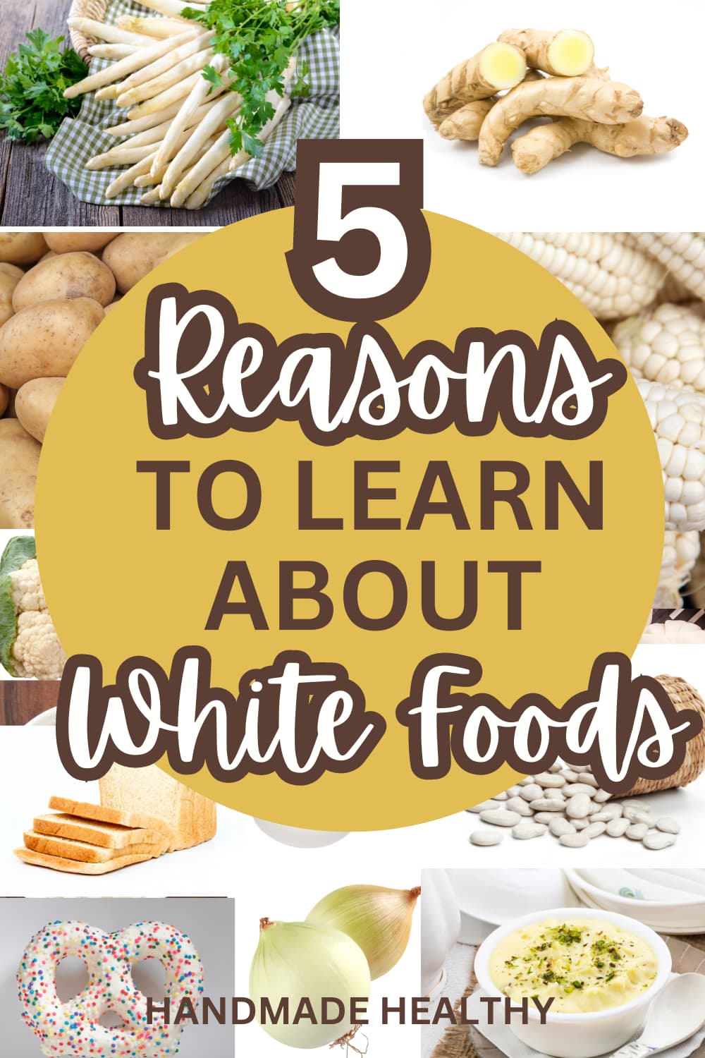 105 Complete White Food List You Should Know + Healthy Tips - Handmade ...